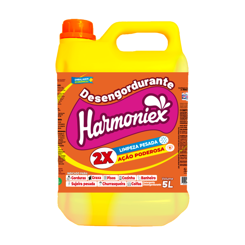 ECOCLEAN - Desengordurante para Limpeza Pesada 5 L Harmoniex